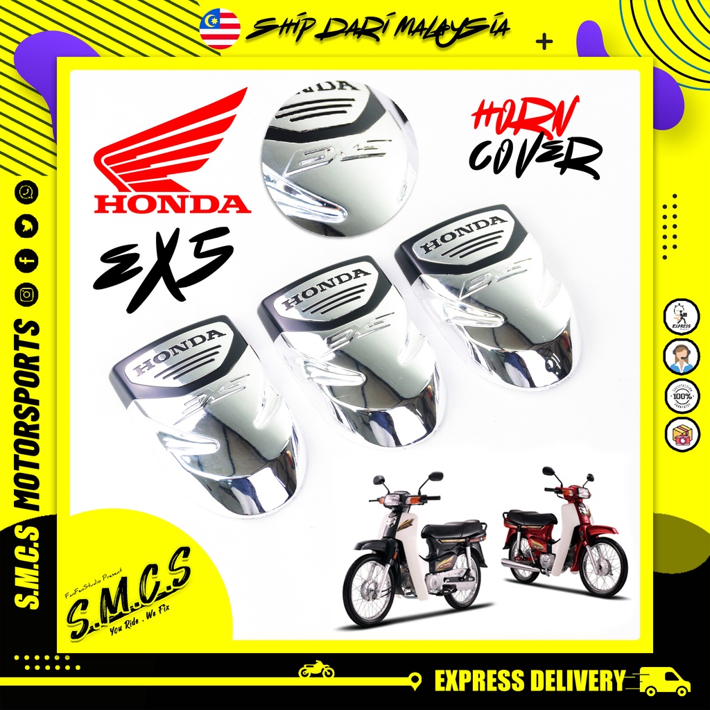Honda EX5 Dream Horn Logo Emblem Cover Penutup Lambang Honda EX5 Cover ...
