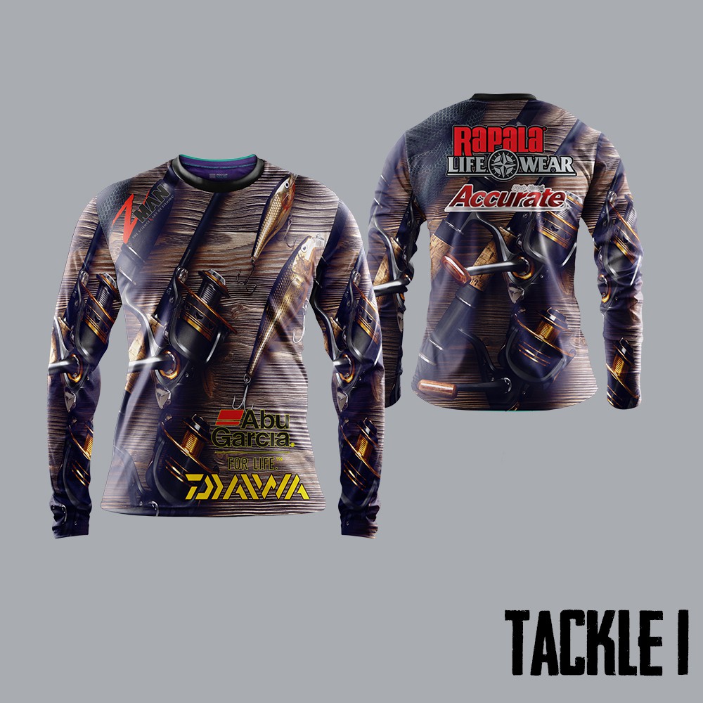 TACKLE Fishing Outfit | Baju Memancing | Fishing Jersey | Shopee Malaysia