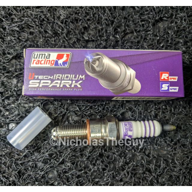 UMA Spark Plug AB8R3I/AB9R3I/AC7R31 IRIDIUM UTECH LC135/Y15ZR/RS150R ...