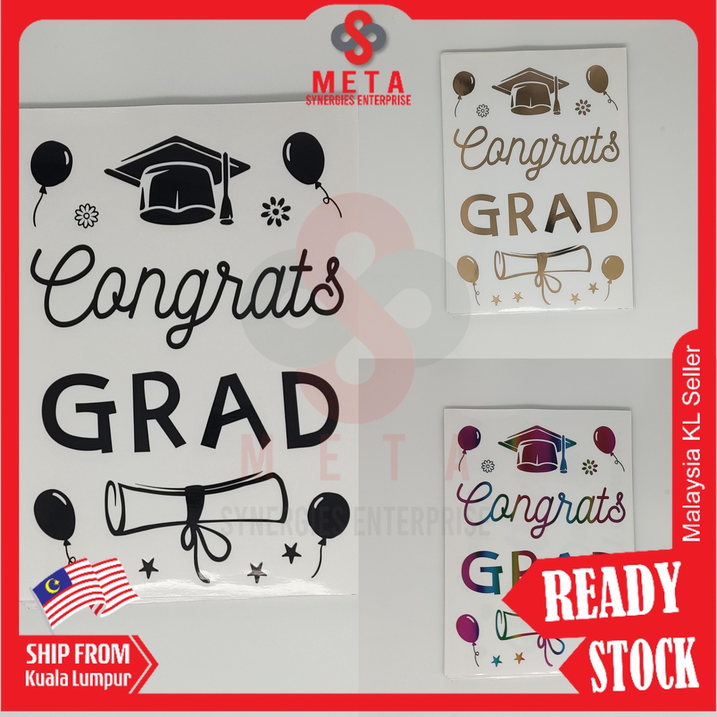 18-36 Inches Big Size DIY Graduation Transparent Bobo Balloon Stickers ...