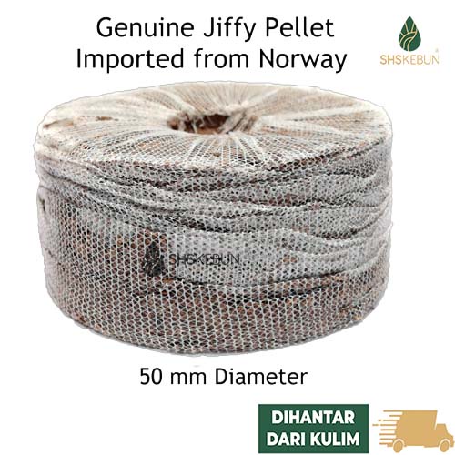 8 PCS ORIGINAL 50MM JIFFY PELLETS FOR PLANTING AND GERMINATING SEEDS ...