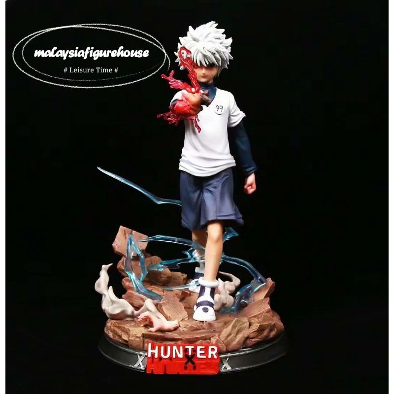 🔥READY STOCK🔥27CM HUNTER X HUNTER KILLUA ZOLDYCK GON FREECSS GK ACTION FIGURE STATUE MODEL TOY ...