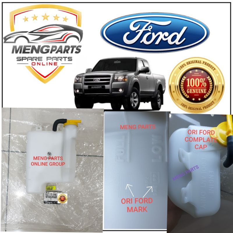 ORIGINAL FORD RANGER WL & WE 2003Y-2011Y RADIATOR SPARE TANK WITCH CAP ...