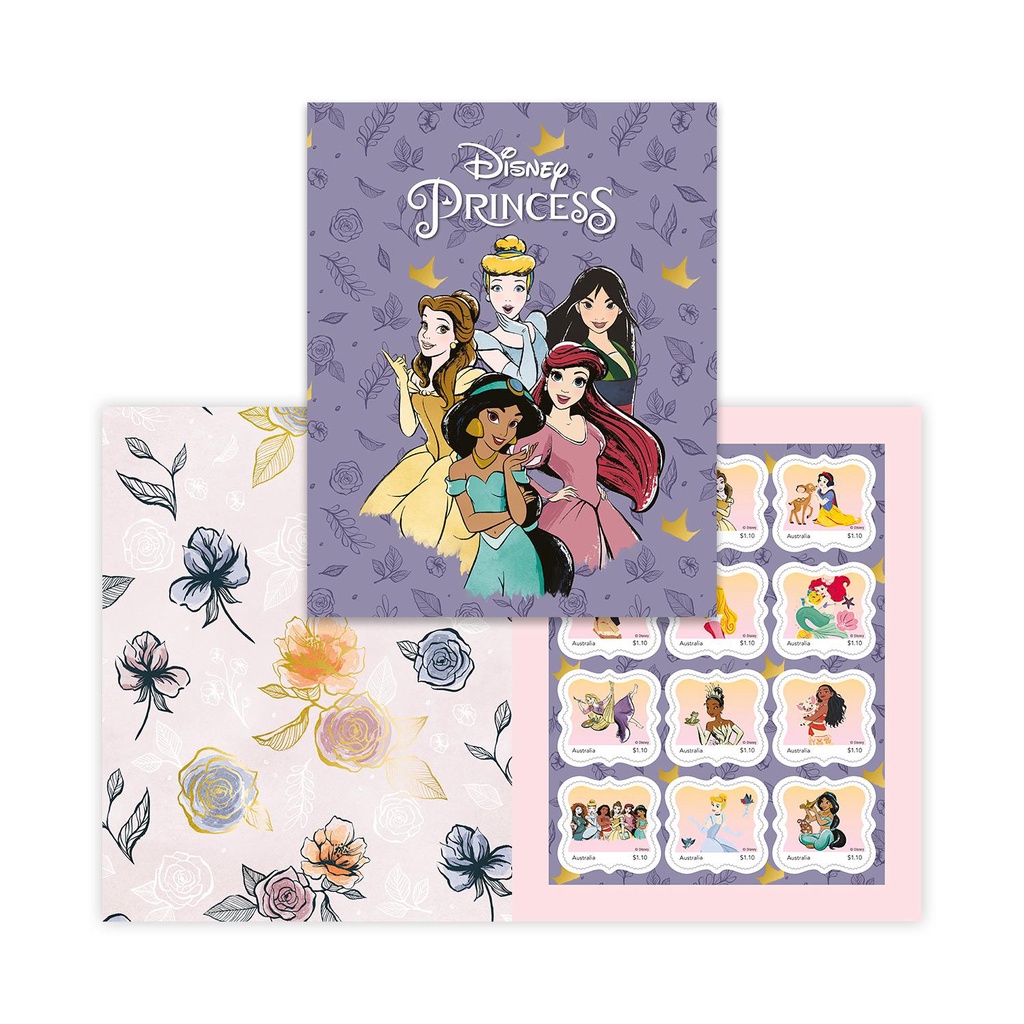 Australia Disney Princess Stamp Pack | Shopee Malaysia