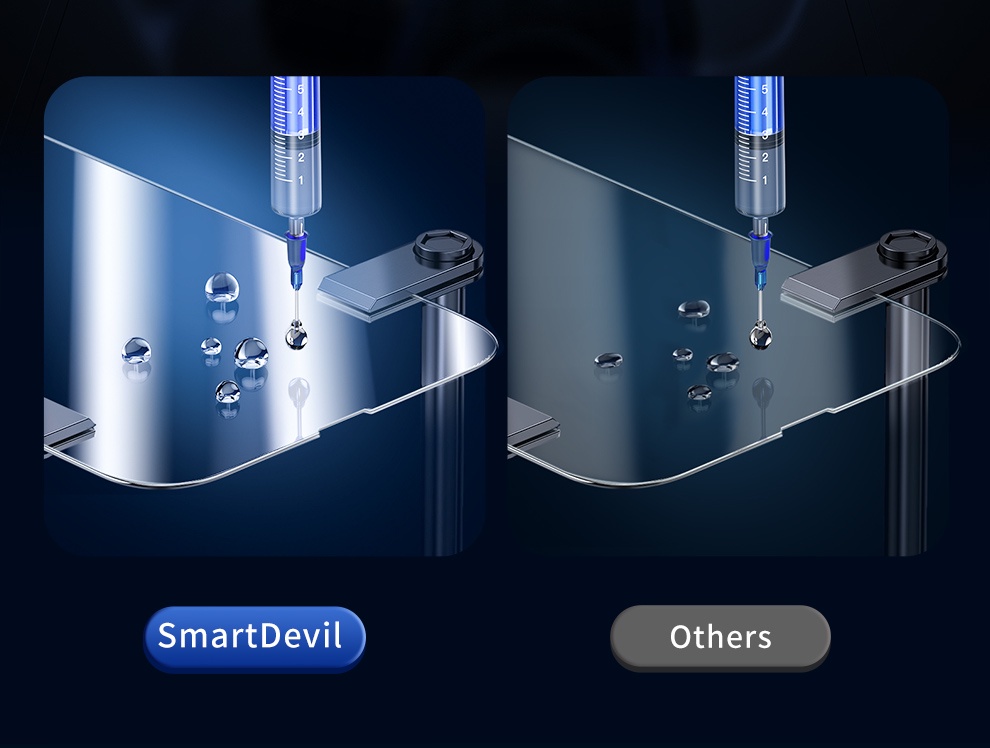 SmartDevil Tempered Glass Compatible For IPhone 15/15Pro/14 Pro/14 plus ...