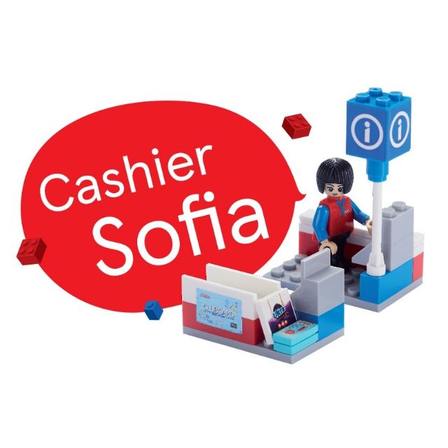 My tesco lego set(CASHIER SOFIA) | Shopee Malaysia