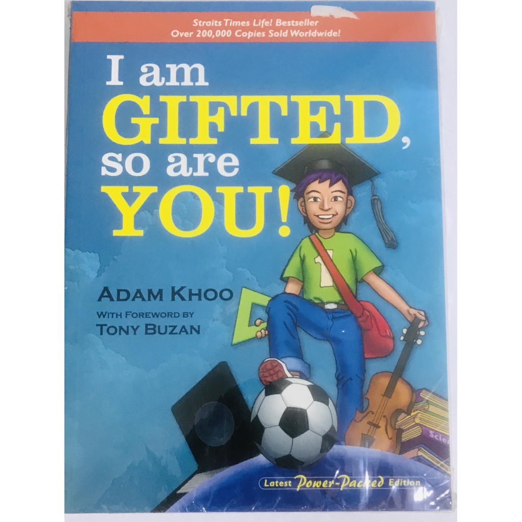 🔥I am GIFTED, 🔥so are YOU! By Adam Khoo with foreword by TONY BUZAN ...