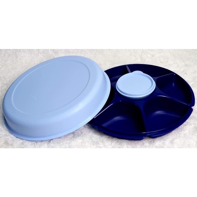 Tupperwarebrand Serving Center royale blue bekas kuih bekas soto bekas ...