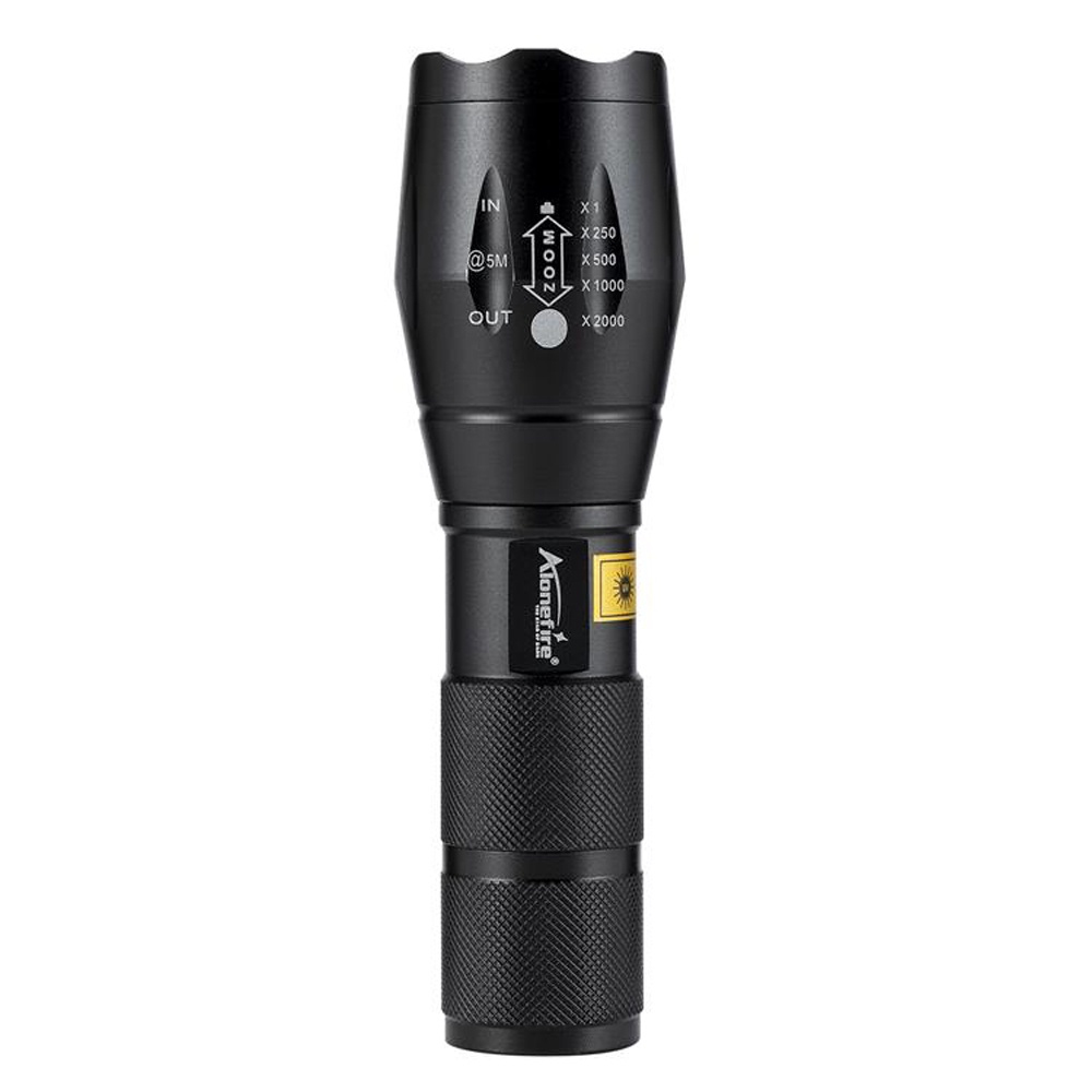 Alonefire G700 LED Zoom UV Flashlight 395nm Curing Travel Safety OreId ...