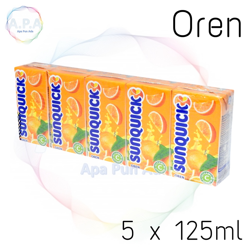 Sunquick Fruit Drink - Orange (5 x 125ml) | Shopee Malaysia
