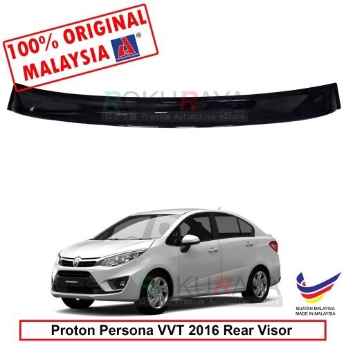 Proton Persona VVT (2nd Gen) 2016 AG Rear Wing Spoiler Visor (Small ...