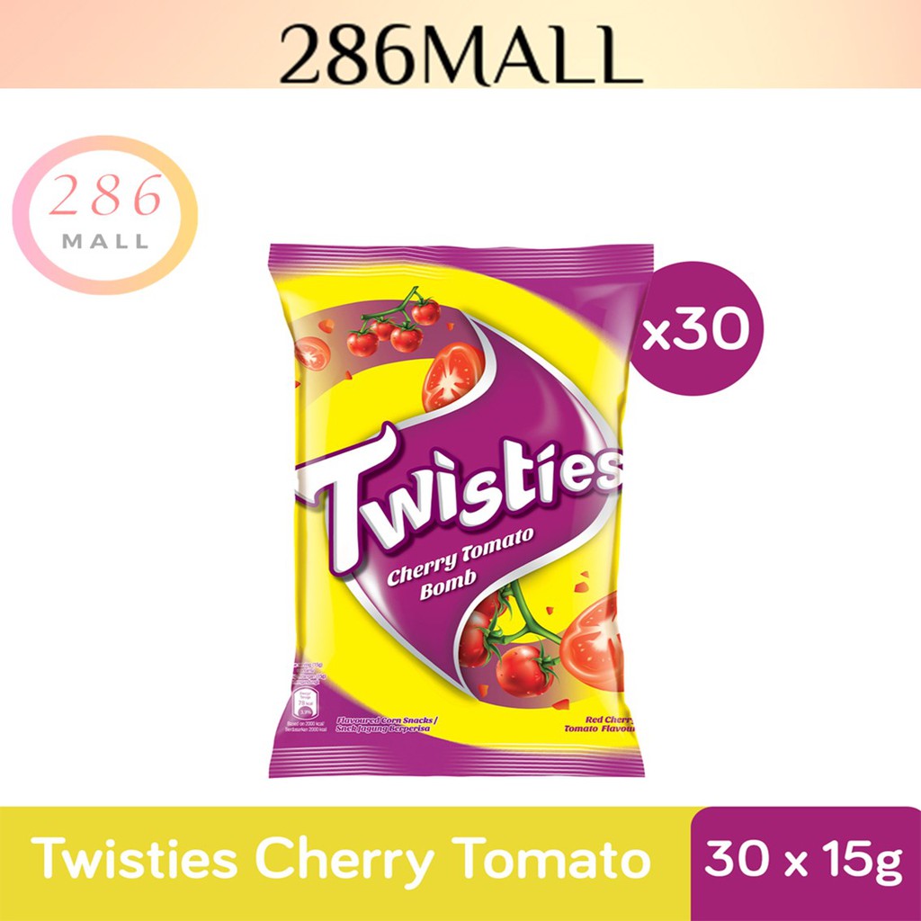 Twisties 30 Packs X 15G Flavored Cherry Tomato /Chicken Dance/Cheddar ...