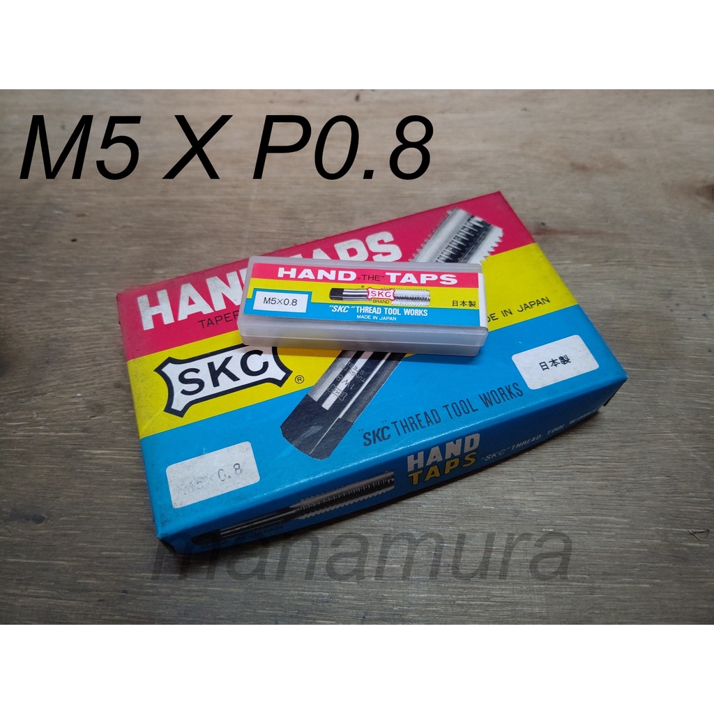 Hand Tap SKC Japan M5 X P0.8 ( 3PCS / SET ) | Shopee Malaysia