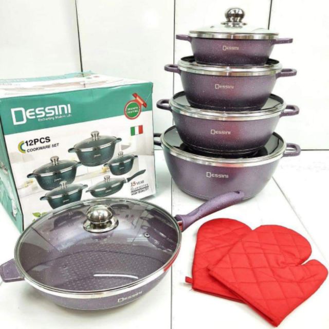 🔥 ready stock🔥SET DESSINI 12PCS | Shopee Malaysia