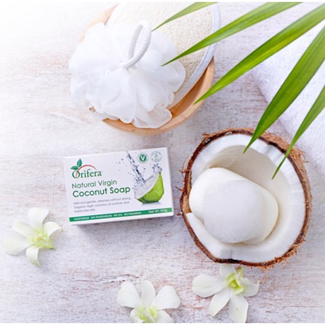 Orifera Virgin Coconut Soap Orifera精纯椰油香皂 | Shopee Malaysia