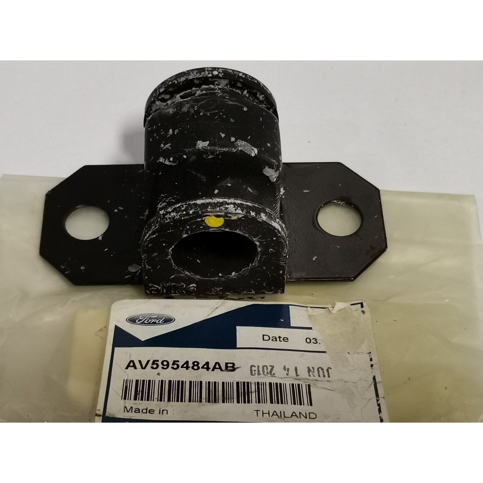 FORD FIESTA 1.4 / 1.5 / 1.6CC (GENUINE) FRONT STABILIZER BAR BUSH WITH BRACKET - 43MM - AV59-54 ...