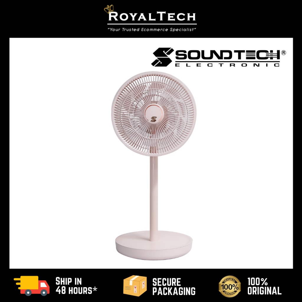 SOUNDTEOH SCF-33 Air Circulation Fan With Storage Base ( Rechargeable ...