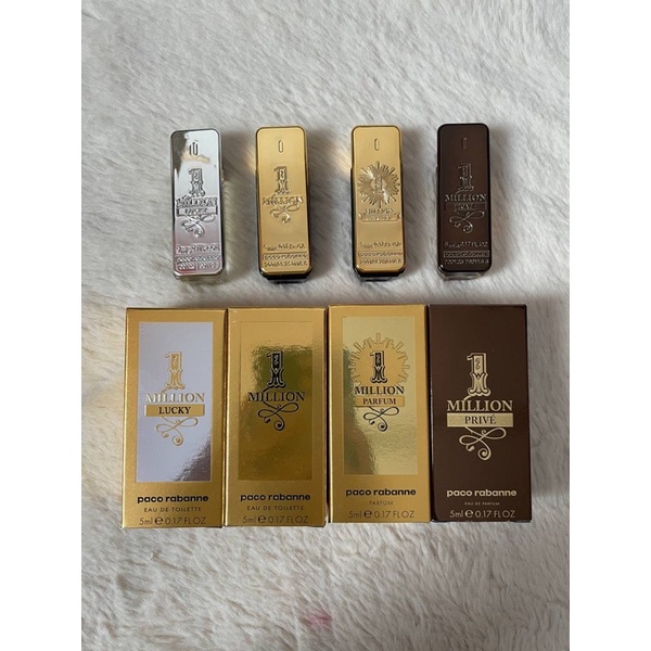 Koleksi Perfume MINIATURE Paco Rabanne One Million 5ML | Shopee Malaysia