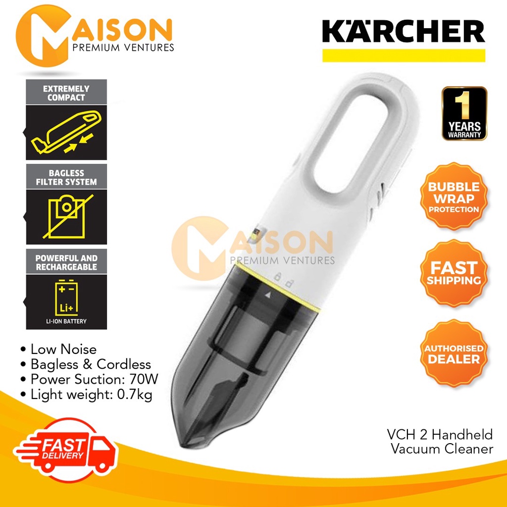 [Sales] Karcher Malaysia Handheld Vacuum Cleaner VCH 2 | Shopee Malaysia