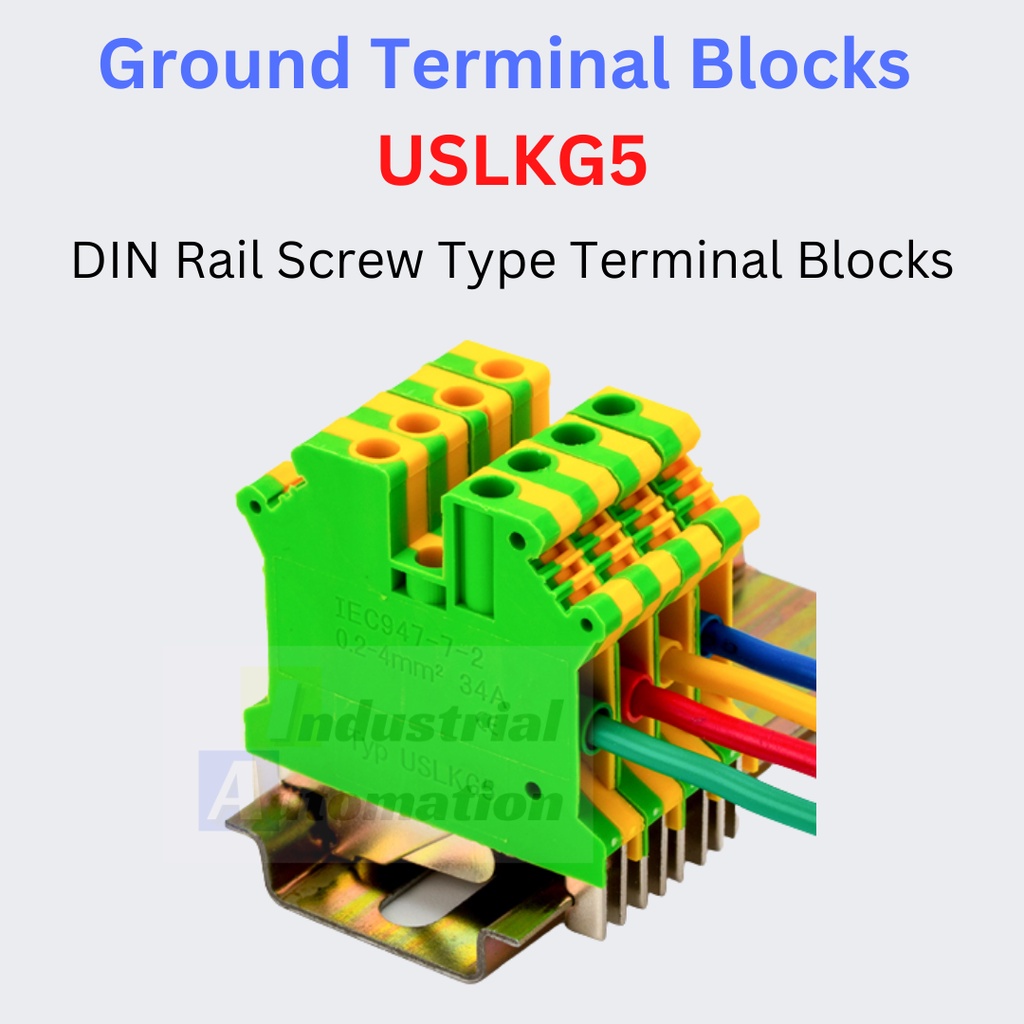 Ground Terminal Blocks USLKG5 | Shopee Malaysia