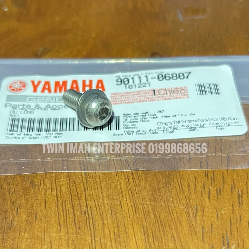 [ORIGINAL Yamaha Vietnam 🇻🇳 ] Skru Elenki Cap Exzos / Cover Muffler ...