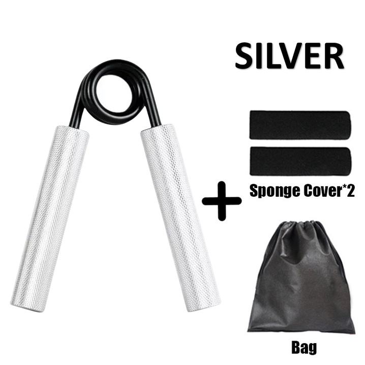 100-350LBS Heavy Hand Grip Metal Hand Grippers Gym Fitness Forearm ...