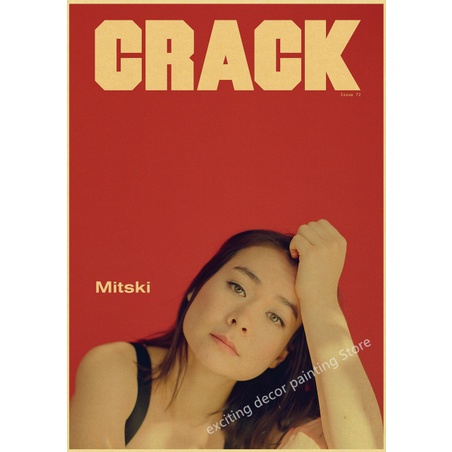 Singer Mitski Posters Be The Cowboy Retro Kraft Paper Vintage Room Home Bar Cafe Decor Gift ...