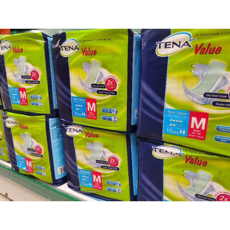 Tena diapers adult diapers "M10" Ready Stock | Shopee Malaysia