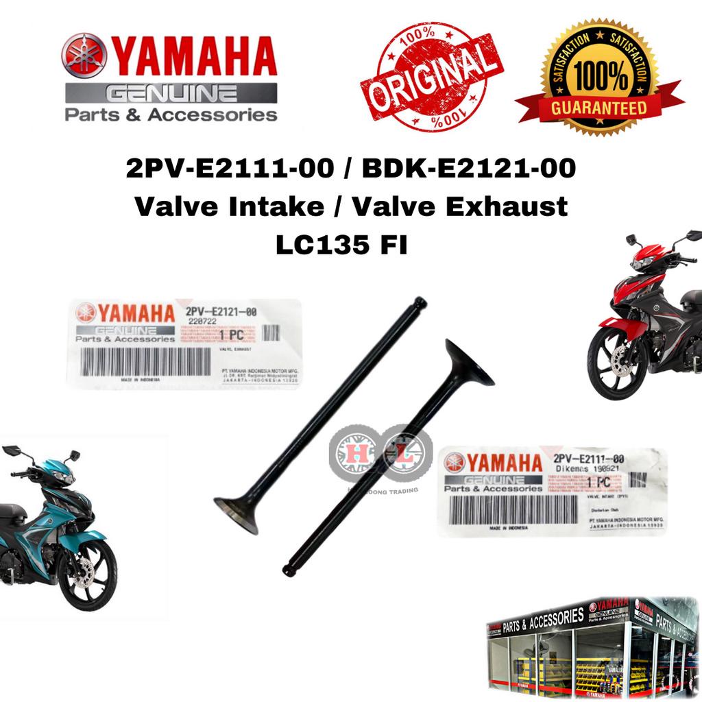 YAMAHA INTAKE VALVE / EXHAUST VALVE LC135 FI ORIGINAL (2PV-E2111-00 ...