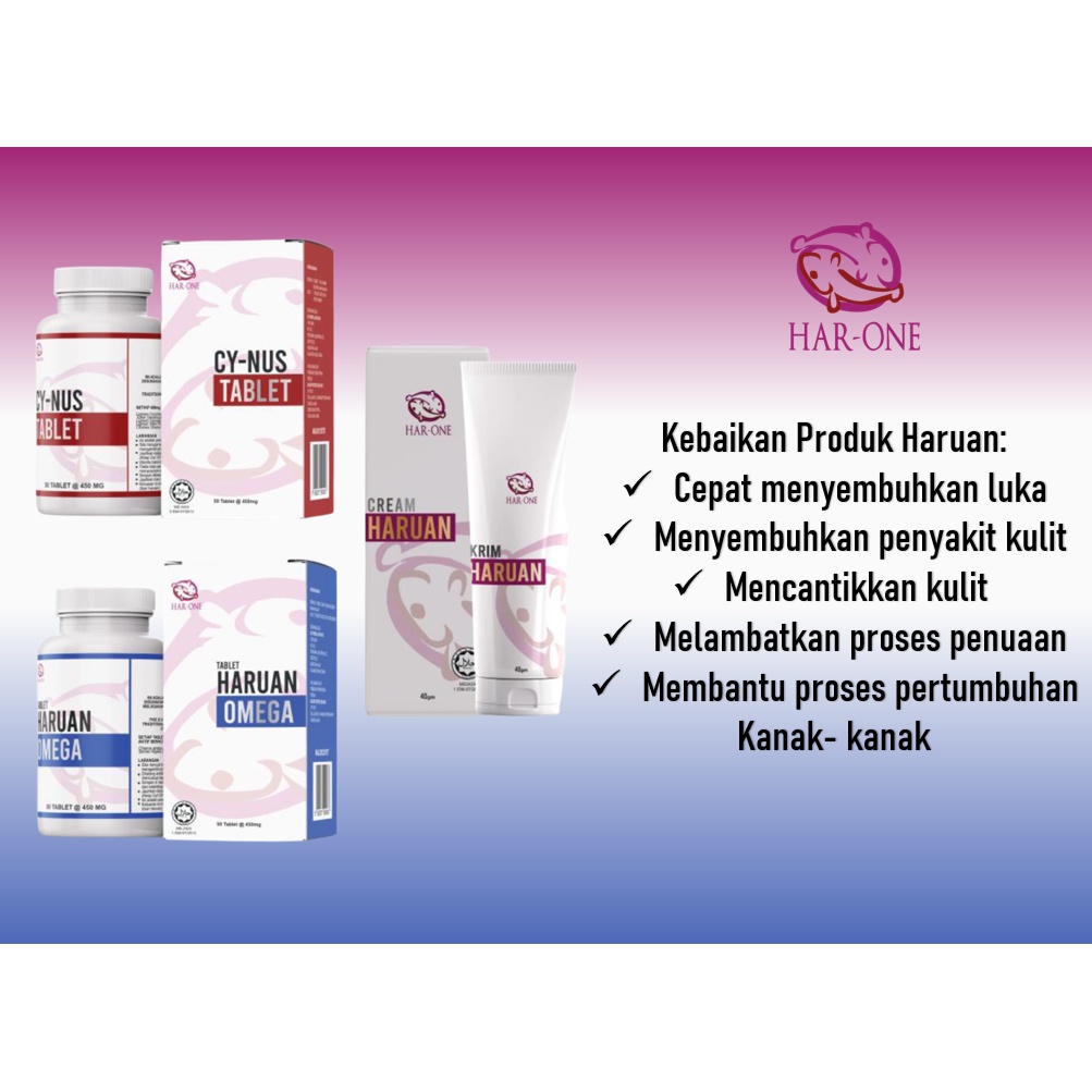 OMEGA Major Har-One Haruan (Tablet, Cynus, Cream) | Shopee Malaysia