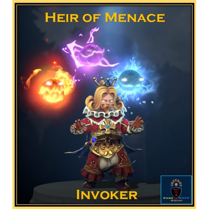 Dota 2 Invoker Heir of Menace Set | Shopee Malaysia