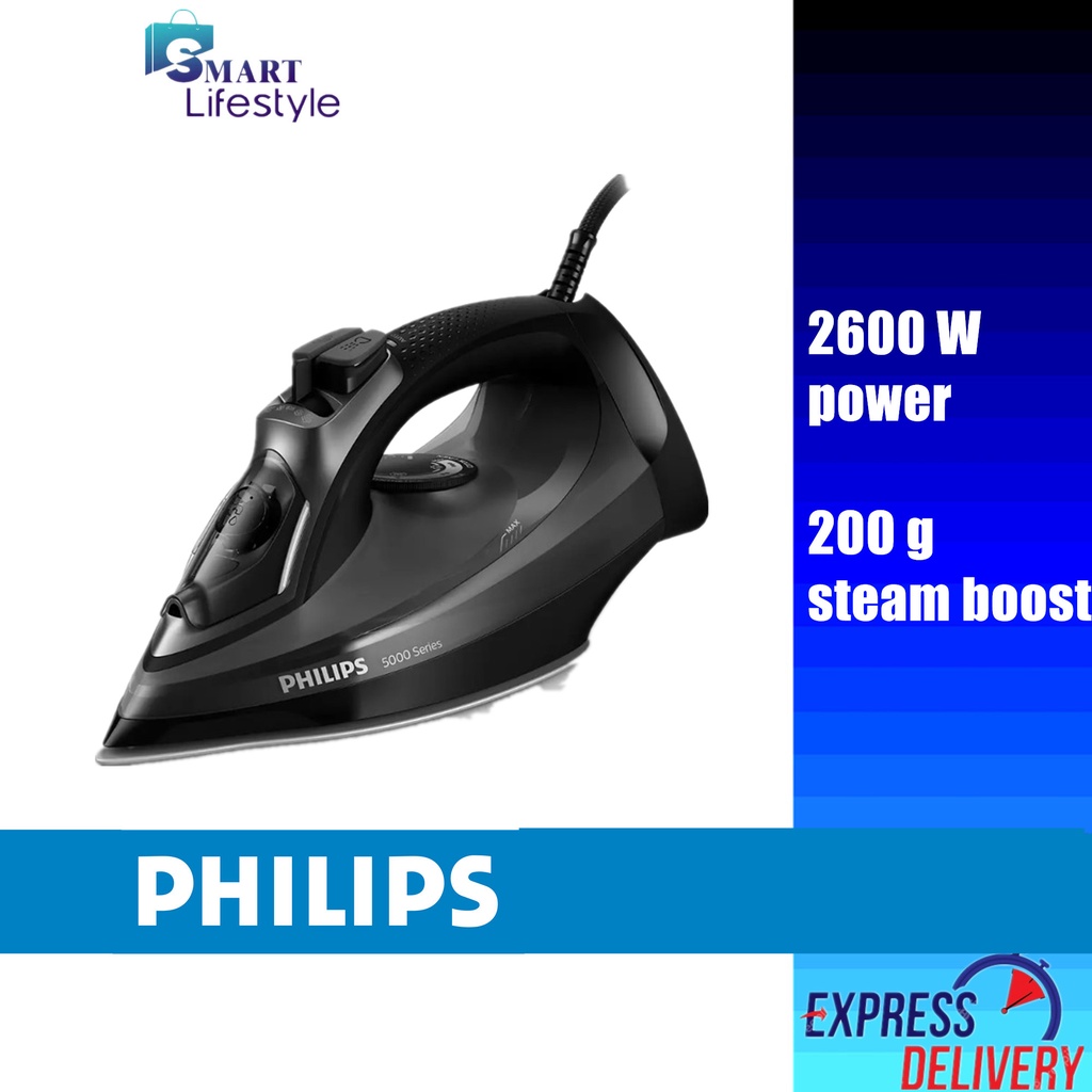 Philips 5000 Series Steam iron DST5040/86 | Shopee Malaysia