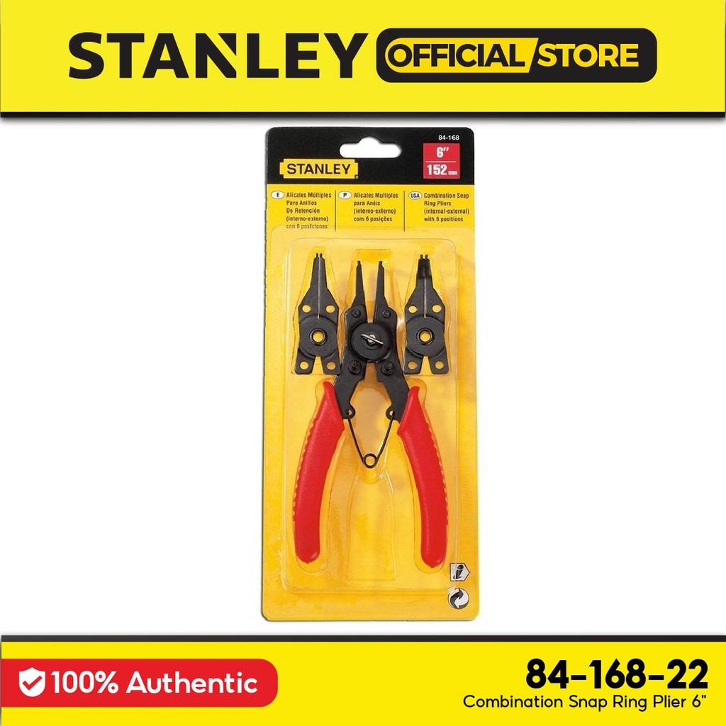 STANLEY Combination Snap Ring Plier (6") 84-168-22/84168 | Shopee Malaysia