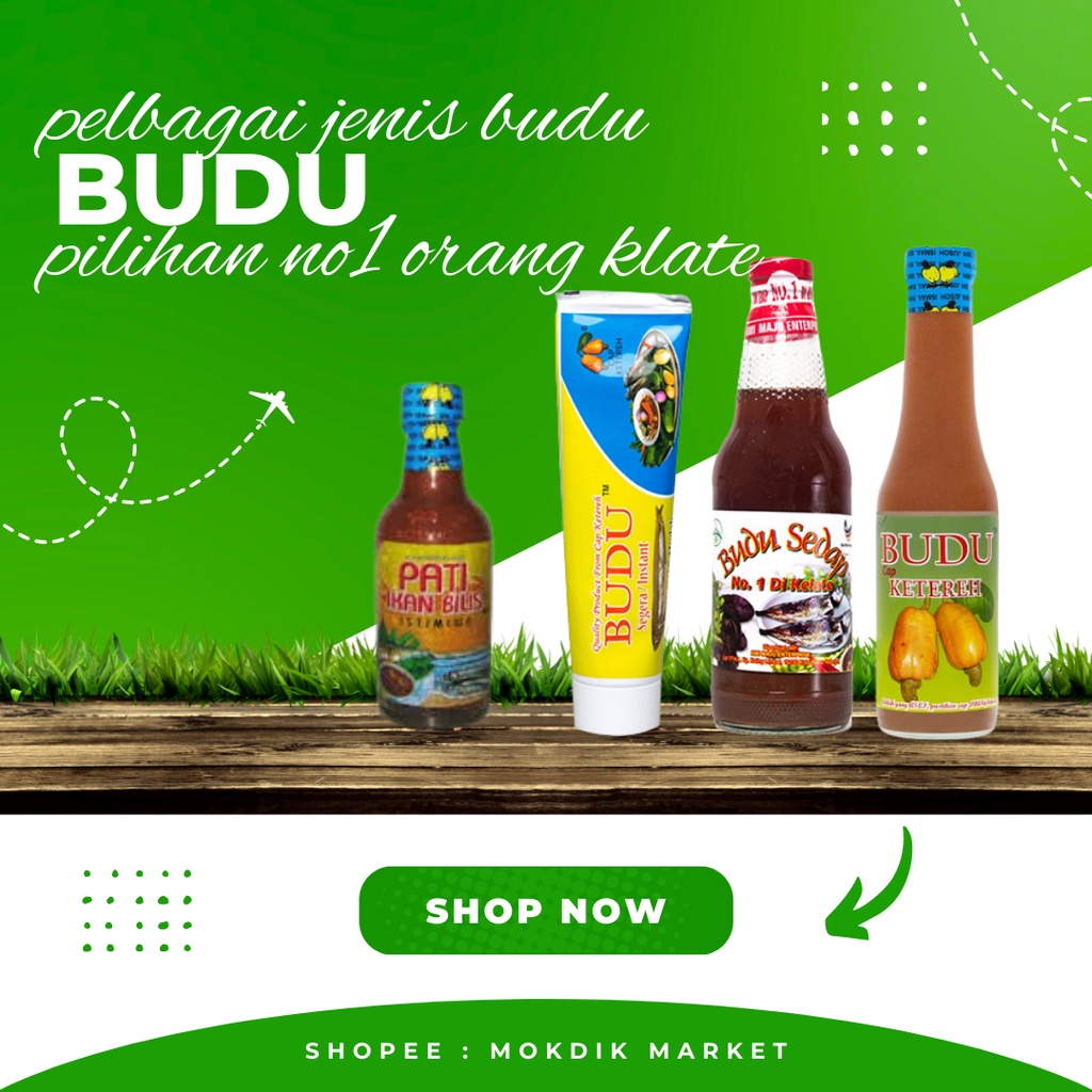BUDU PELBAGAI JENIS PILIHAN NO1 ORE KLATE | Shopee Malaysia