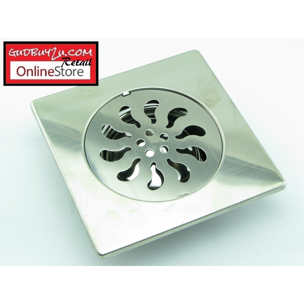 Stainless Steel Anti Odor & Cockroach Filter Floor Drain Floor Grating ...