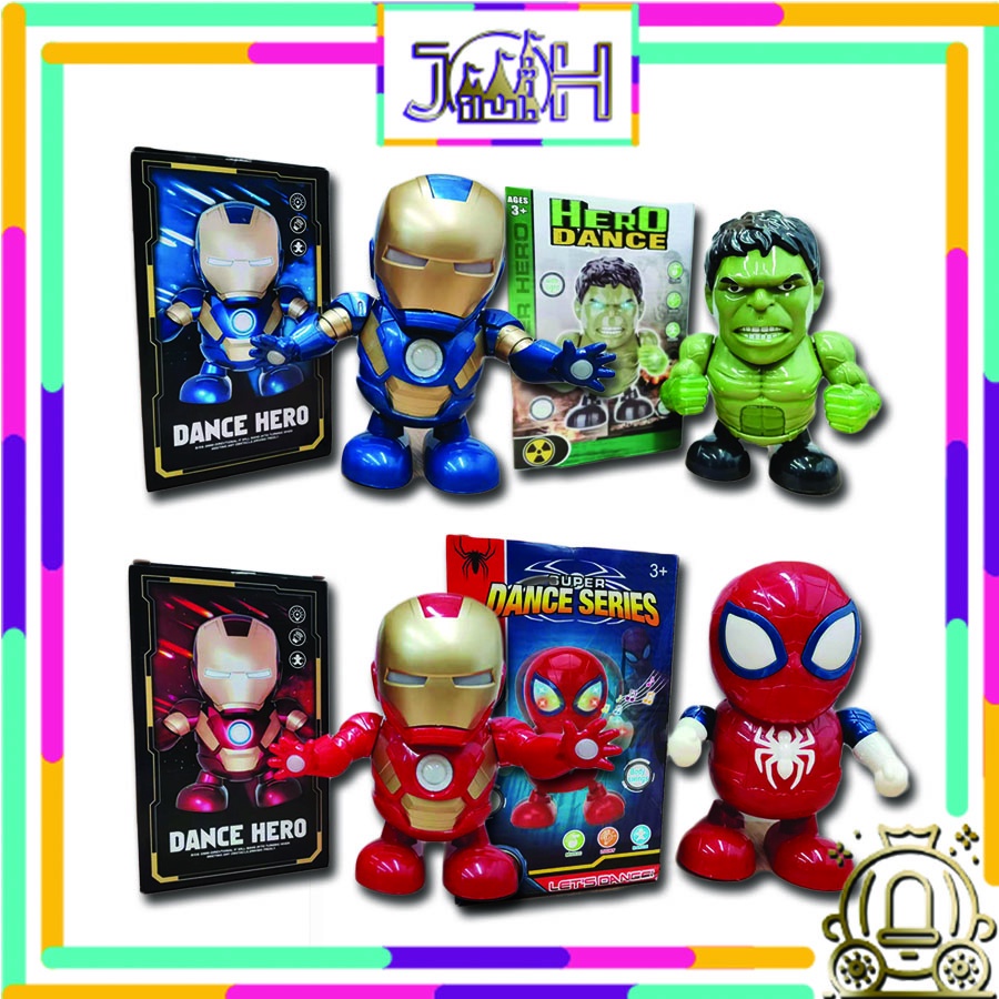 Dancing Super Hero Toy Dance Robot Toys Music Mainan Budak Perempuan ...