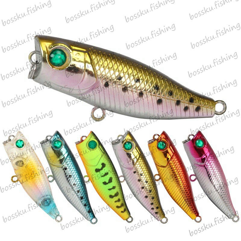 3.4g / 40mm ul Popper / Gewang peacock bass killer / fishing lure / top ...