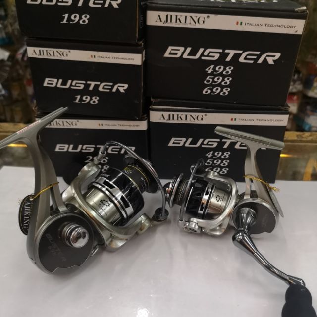 AJIKING BUSTER 198-698 FISHING REEL | Shopee Malaysia