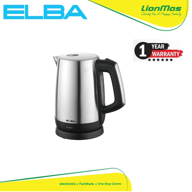 Elba Stainless Steel Jug Kettle (1.7L) | Shopee Malaysia