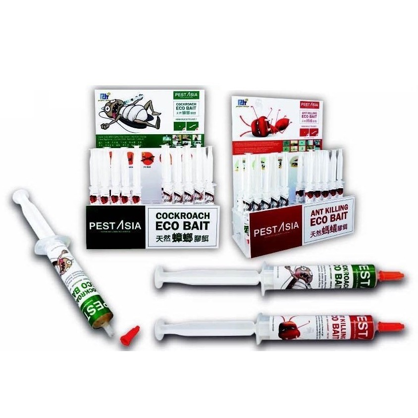 PEST ASIA ECO GEL BAIT 10G Cockroach Killer Ant Killer Lizard Killer Ubat Lipas Semut Cicak ...