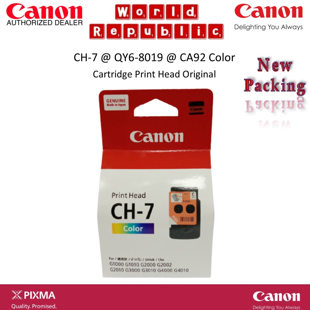 Canon Original BH-7 BH7 QY6-8003 CA91 CH-7 CH7 QY6-8019 CA92 Print Head ...