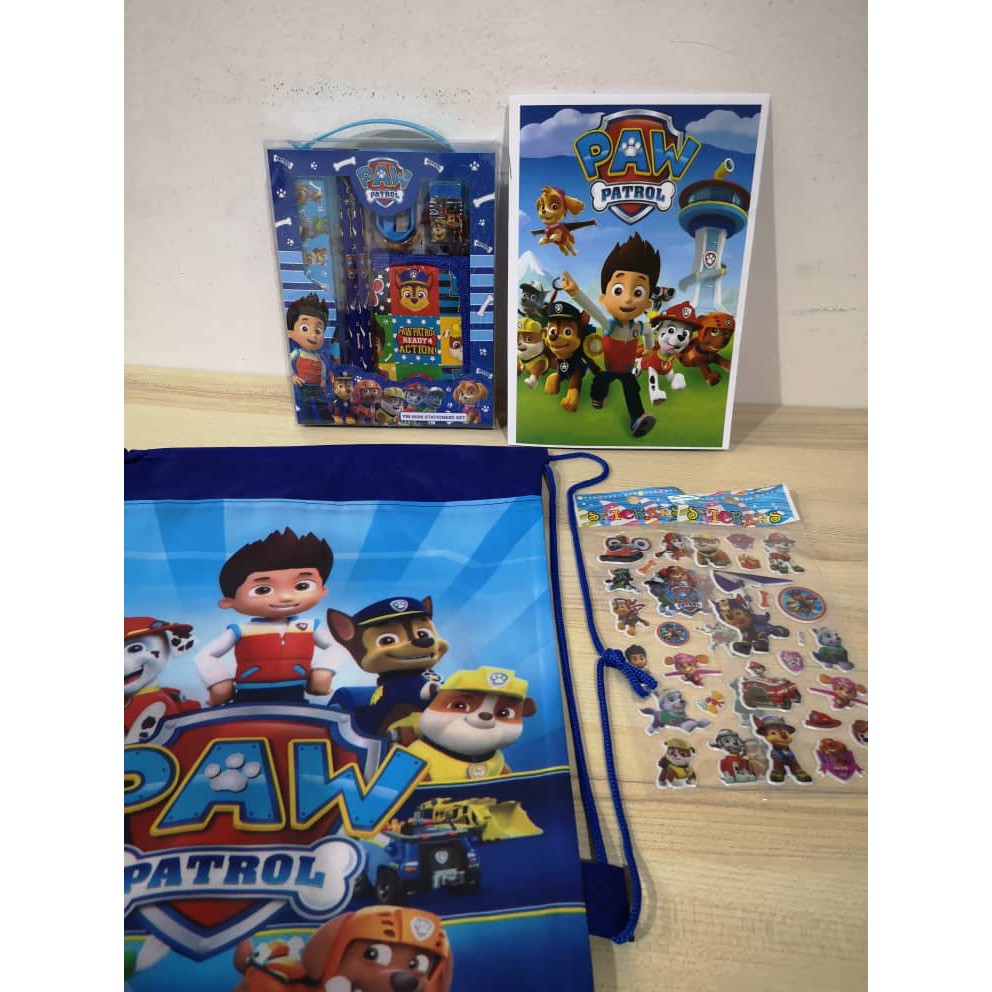 Paw Patrol Super value set - RM18 for 4 items (READY STOCKS IN MALAYSIA ...