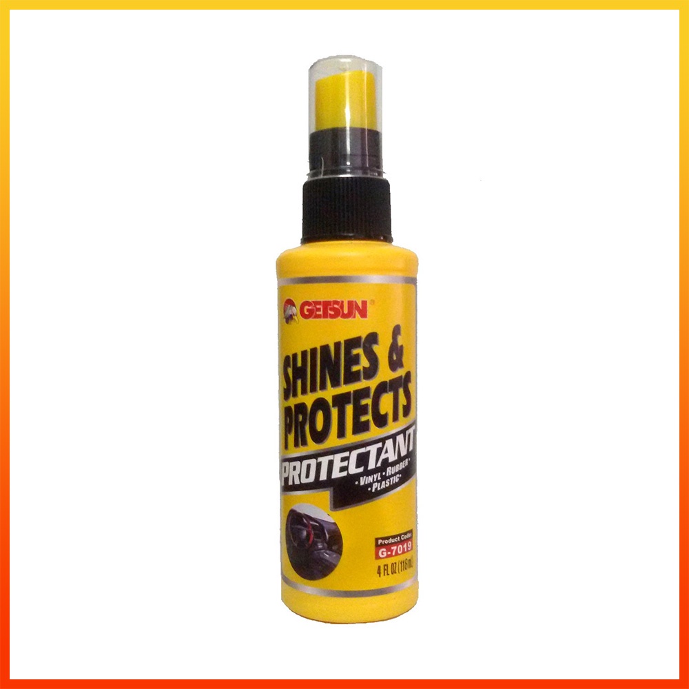 GETSUN 118ml Protectant: Shine & Guard for Vinyl, Rubber & Plastic - UV ...