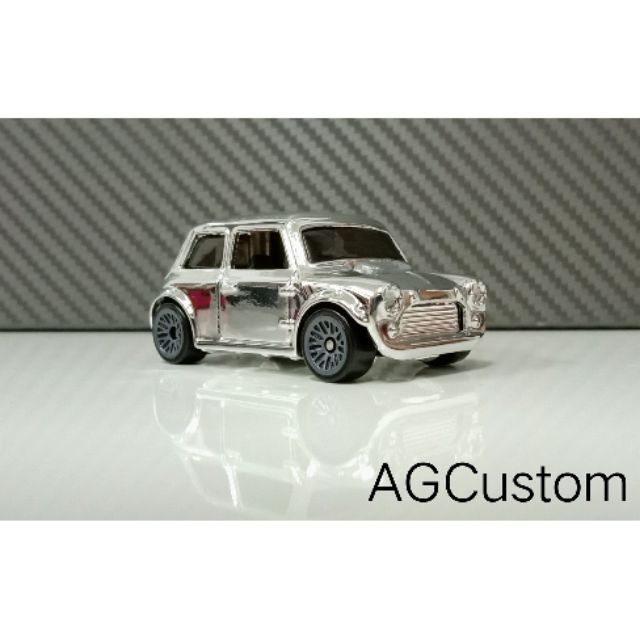 Hot Wheels Morris Mini Custom Chrome | Shopee Malaysia