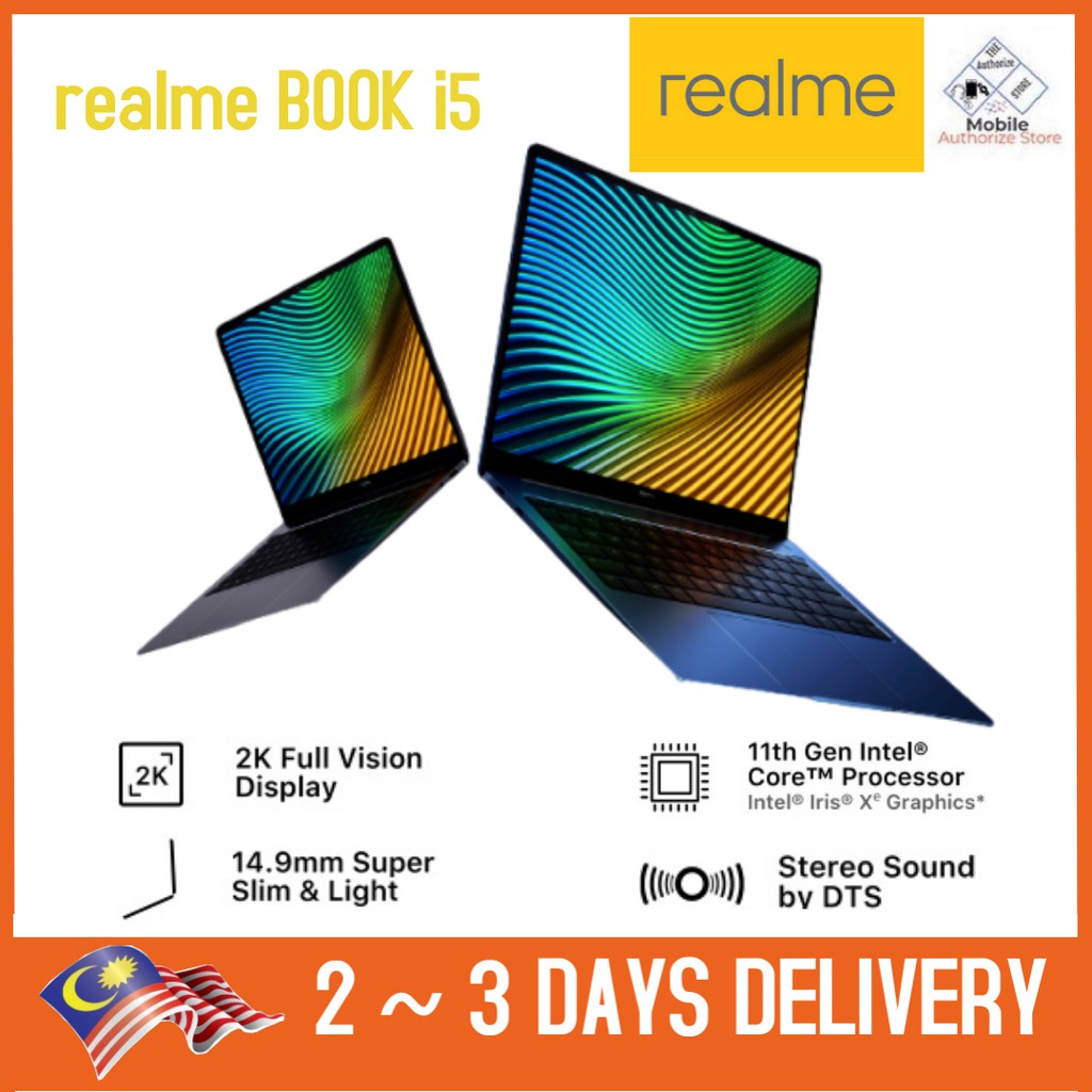 [NEW] realme Book Laptop i3/i5 | 2K Full Vision Display | 11th Gen ...