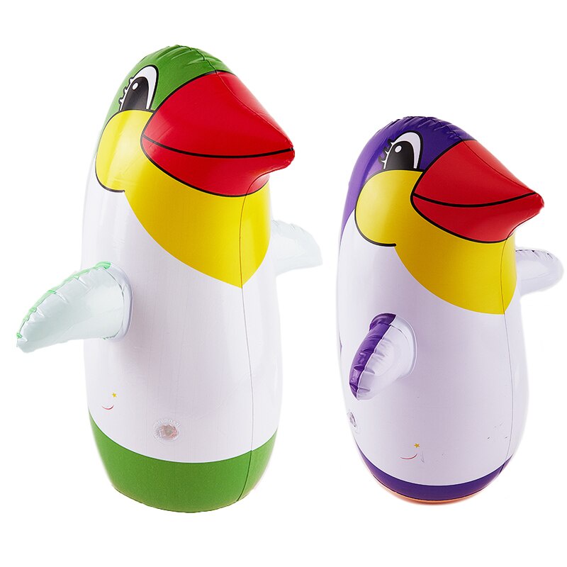 23cm/35cm Inflatable Penguin Toy Balloon Animal Boxing Punch Bag ...
