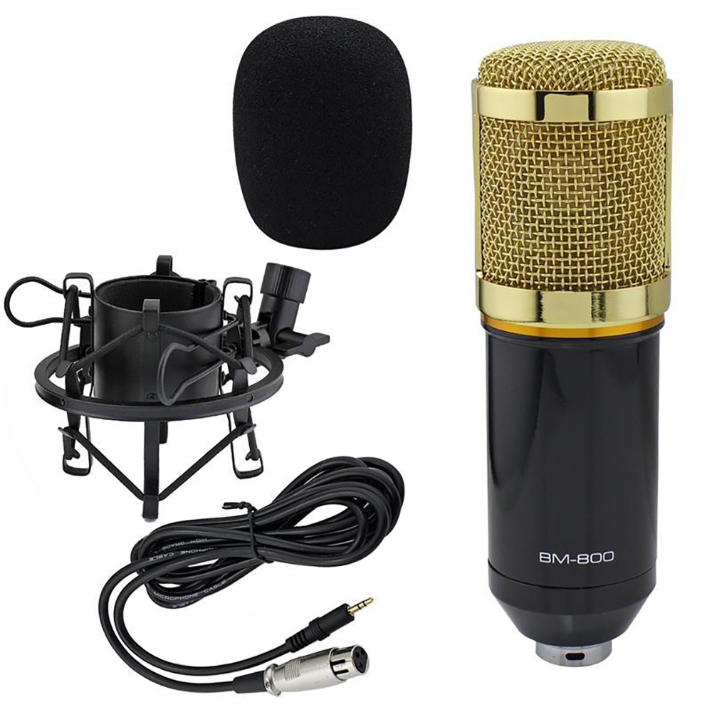 100% Original Microfone Bm 800 Studio Microphone Professional Microfone ...