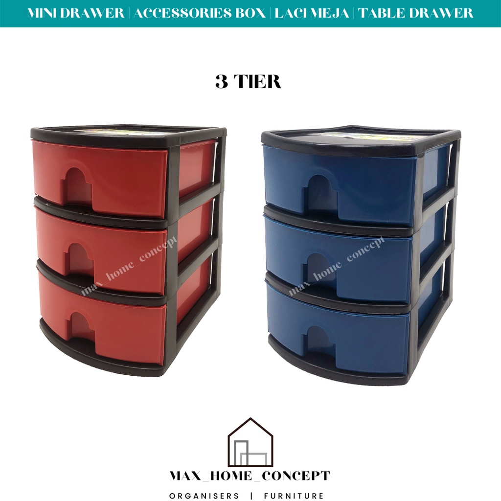 PLASTIC MINI DRAWER | ACCESSORIES DRAWER | COSMETIC DRAWER | MINI LACI ...