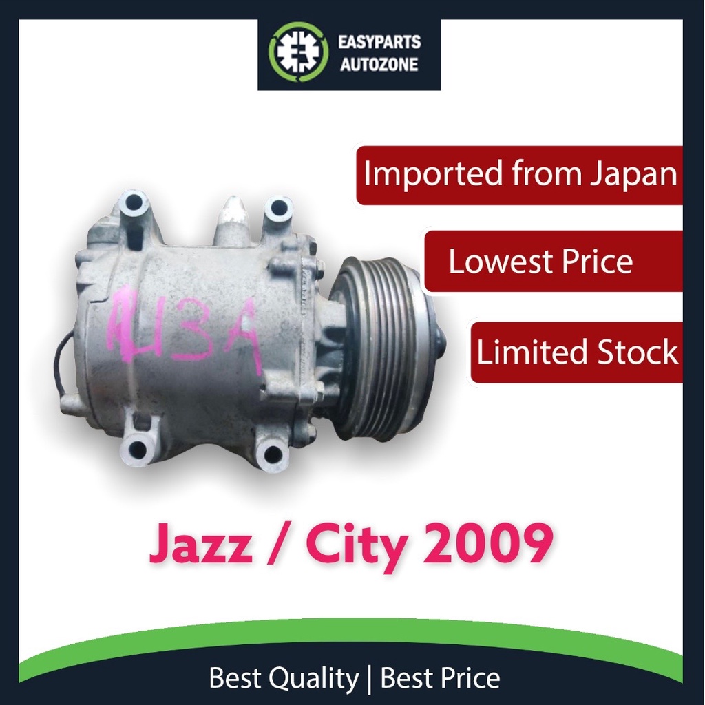 Autozone Honda Jazz City 2009 GE L15A Aircon Air cond Compressor ...