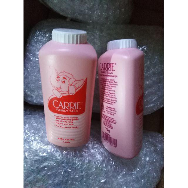 baby cream Carrie Family Talcum Bedak Pelbagai Saiz Wangi Sesuai Untuk ...